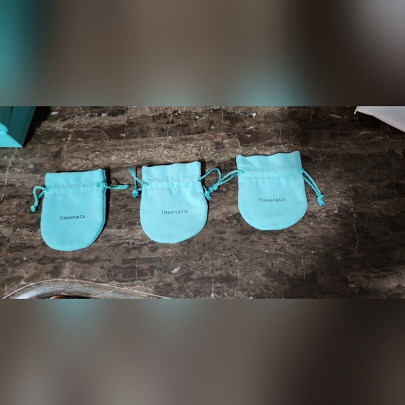 Tiffany & Co. | Other | Tiffany Cinch Jewelry Bags | Poshmark